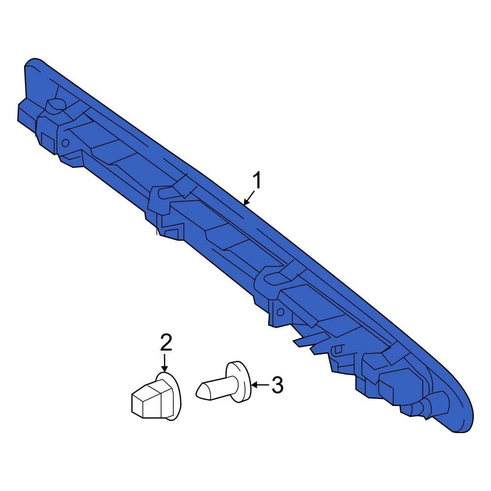 Mercedes-Benz OE 4479062900 - Rear Center High Mount Stop Light