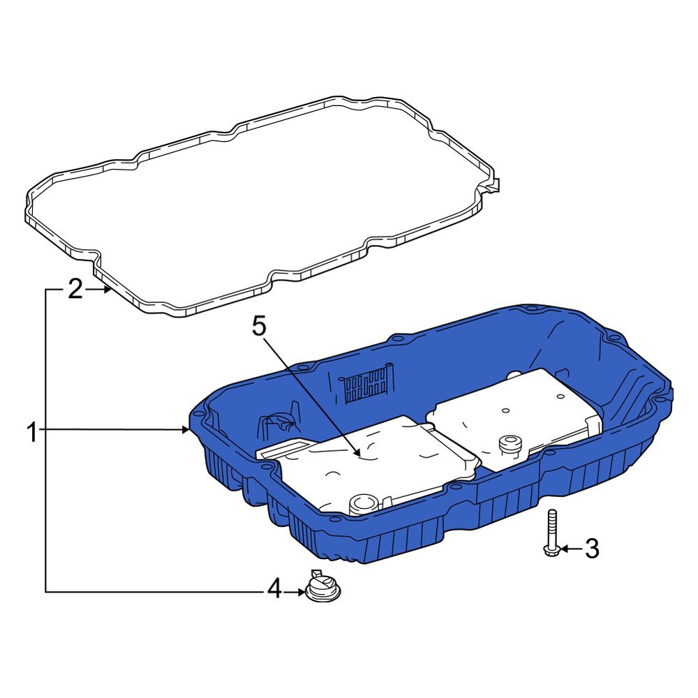 Mercedes-Benz OE 7252703114 - Transmission Oil Pan