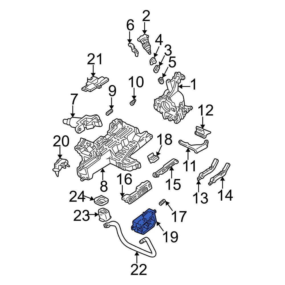 Mercury OE 5C3Z11572AA - Ignition Switch