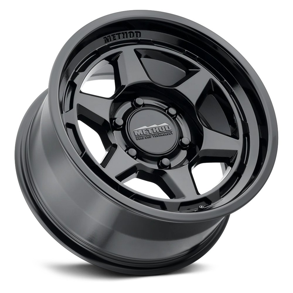 METHOD RACE® 708 BEAD GRIP Wheels - Gloss Black Rims