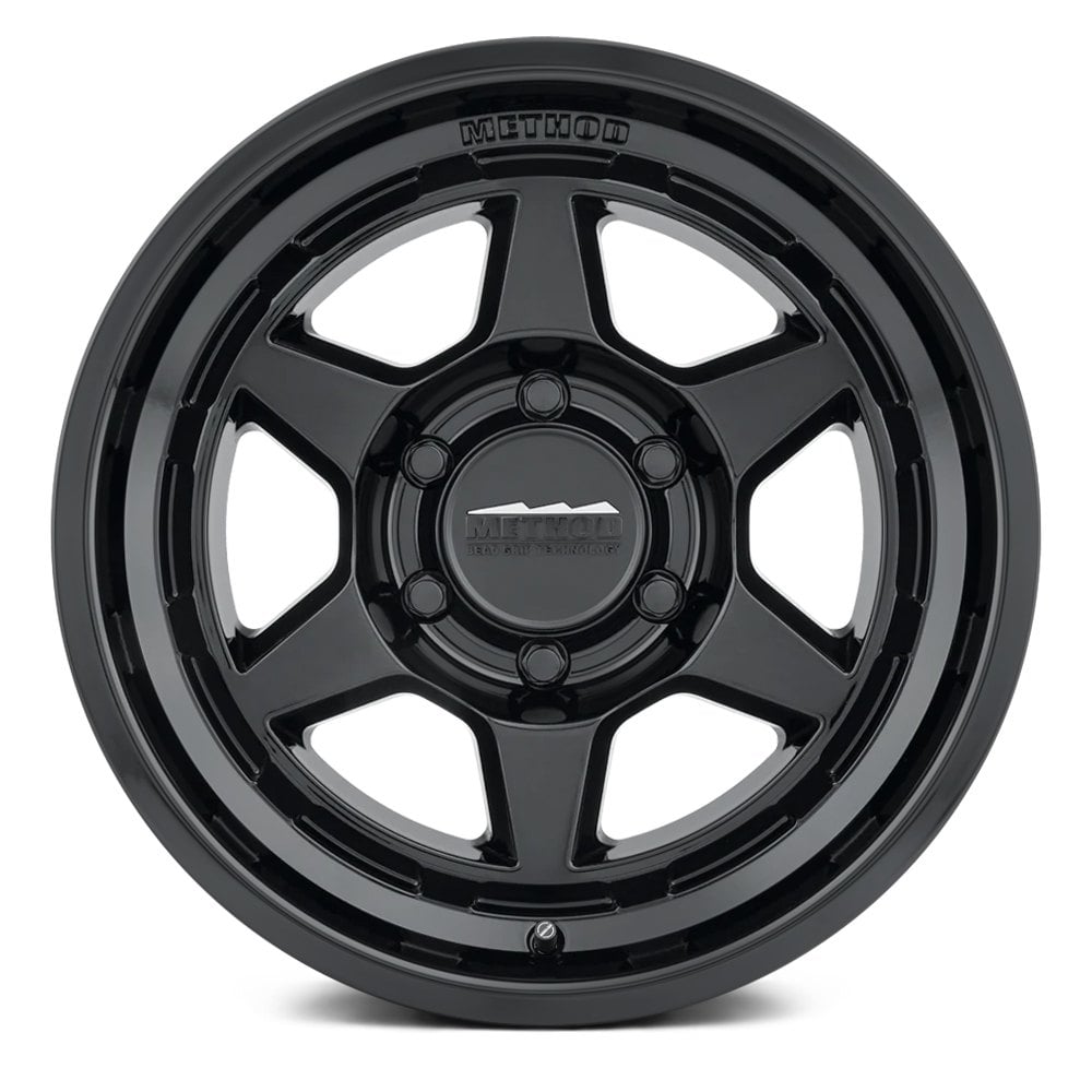 METHOD RACE® 708 BEAD GRIP Wheels - Gloss Black Rims - MR708890581312