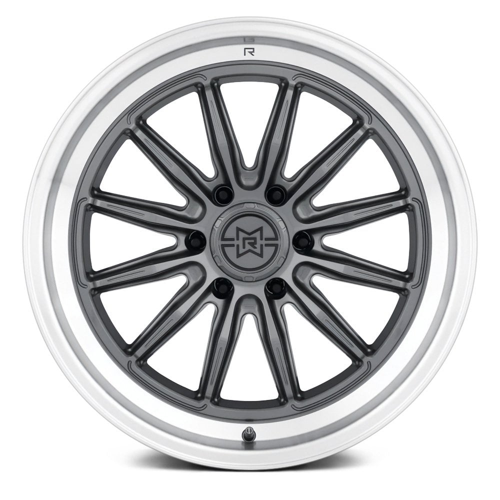 METHOD RACE® 803 Wheels - Gloss Titanium with Machined Lip Rims