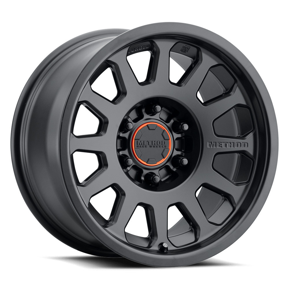 METHOD RACE® BLT100 FORGED BEAD GRIP Wheels - Matte Black Rims