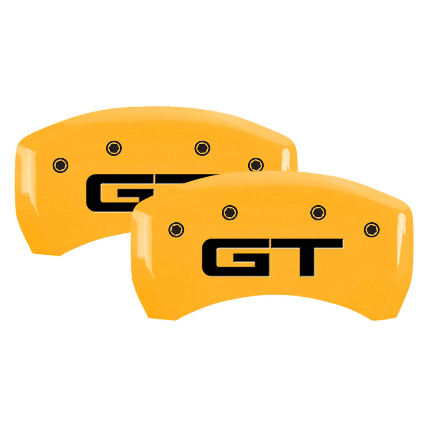 MGP® 10200S2MGYL - Gloss Yellow Caliper Covers with Mustang / GT ...