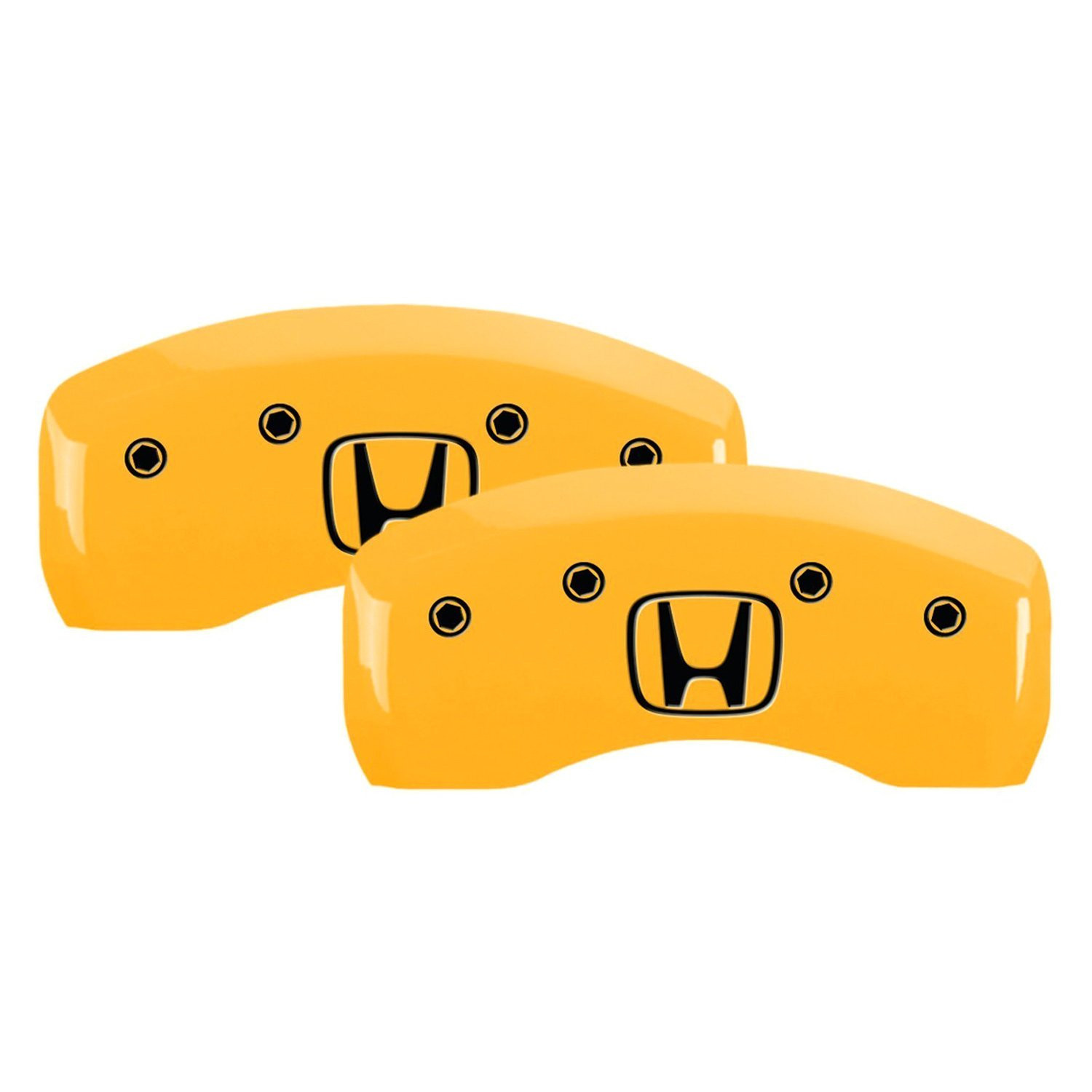 MGP® 20232SHOHYL - Gloss Yellow Caliper Covers with Honda / H Logo ...