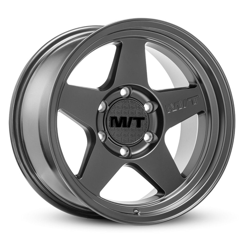 MICKEY THOMPSON® OPEN 5 Wheels - Satin Black Rims