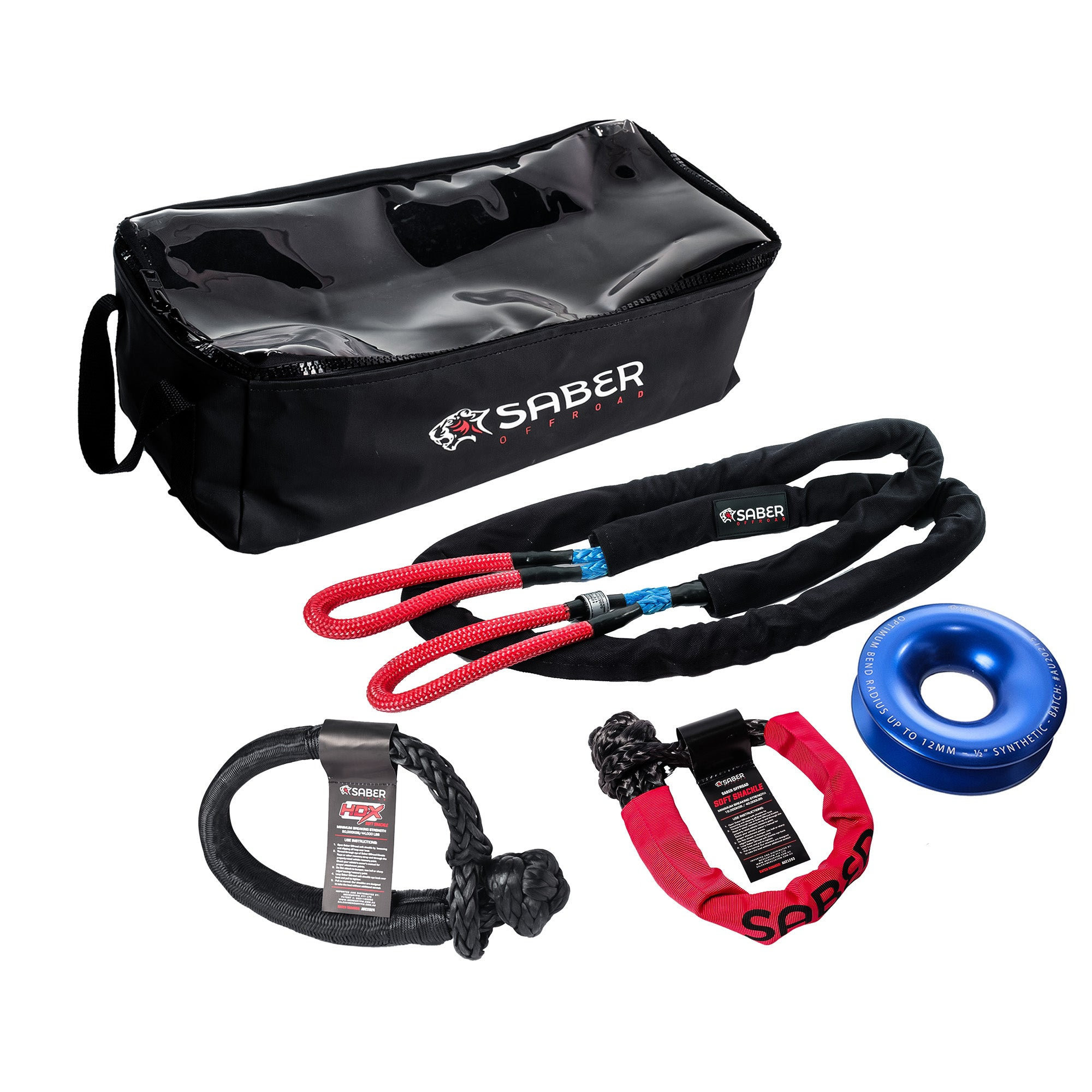 Mile Marker® SBR-WRK1 - Saber Light Weight Winch Recovery Kit