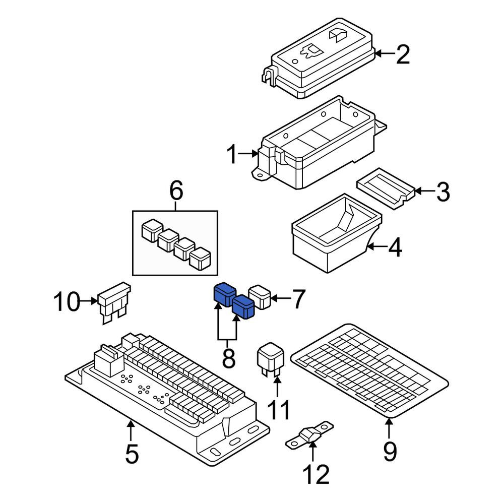 Mini OE 61361472984 - Fog Light Relay