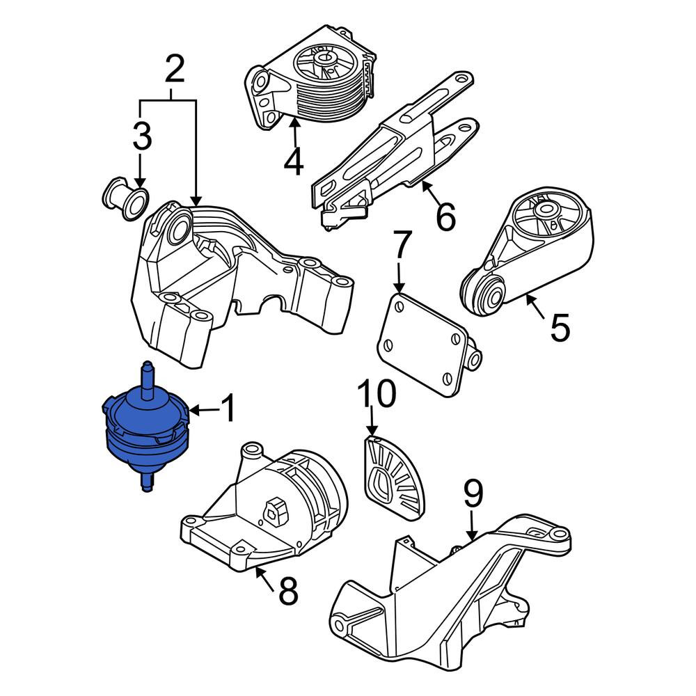 Mini OE 22116759732 - Front Engine Mount