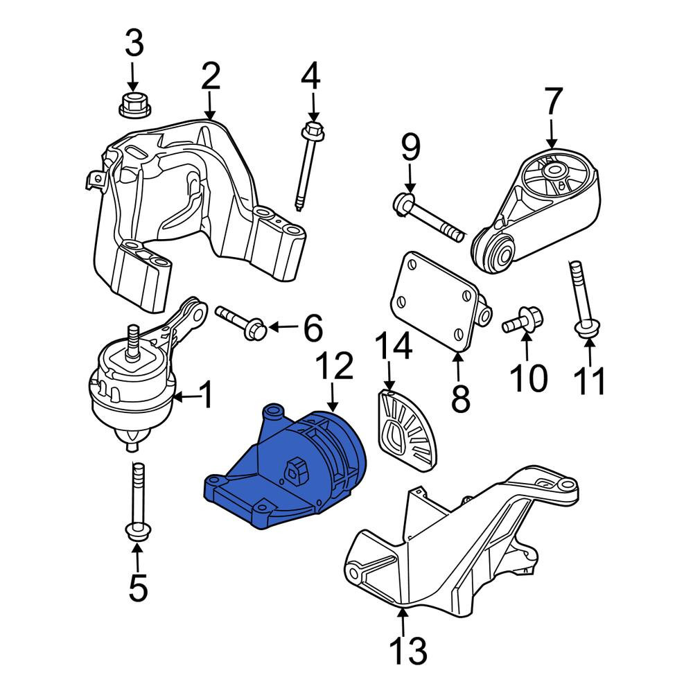 Mini OE 22316754422 - Automatic Transmission Mount