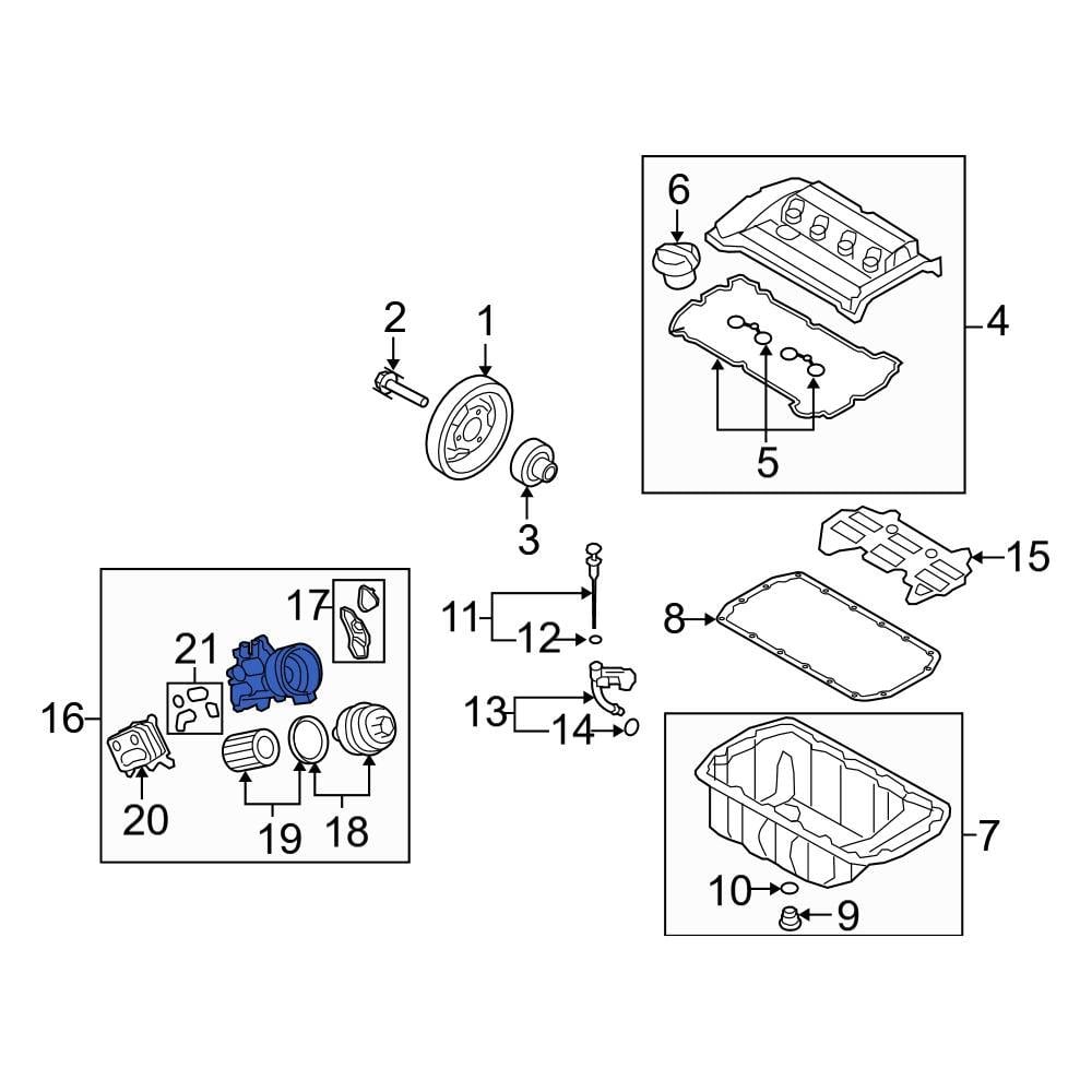 Mini OE 11428643749 - Engine Oil Filter Housing