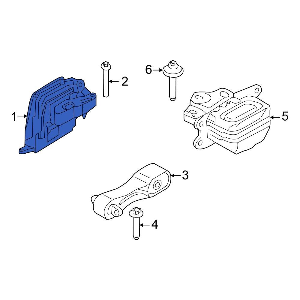 Mini OE 22118835568 - Engine Mount