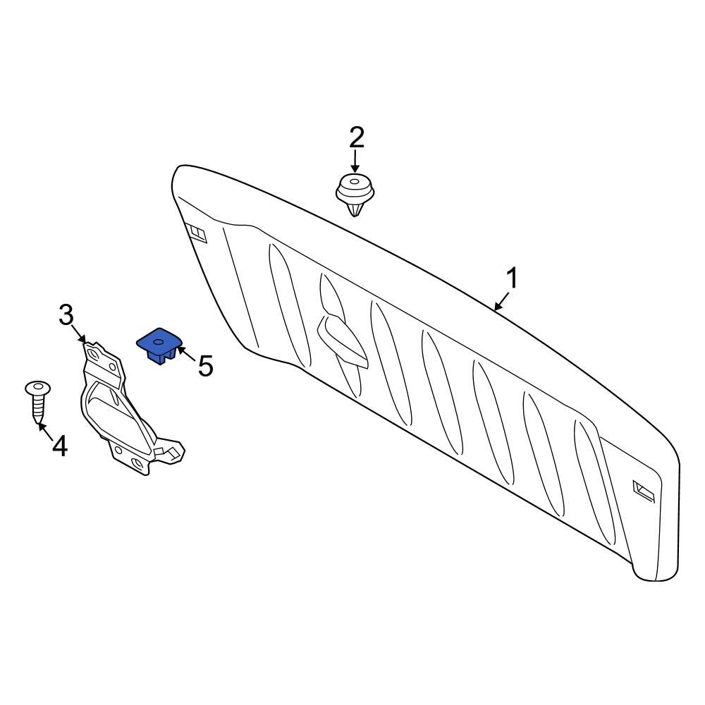 Mini OE 51127020321 - Bumper Cover Nut