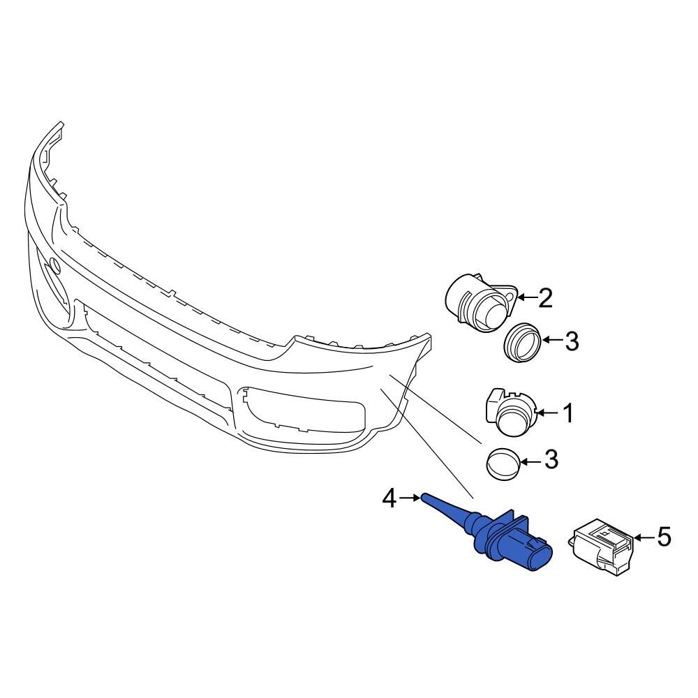Mini OE 65816936953 - Front Ambient Air Temperature Sensor