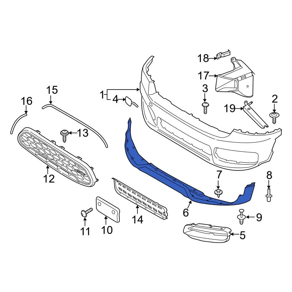 Mini OE 51117390521 - Front Spoiler