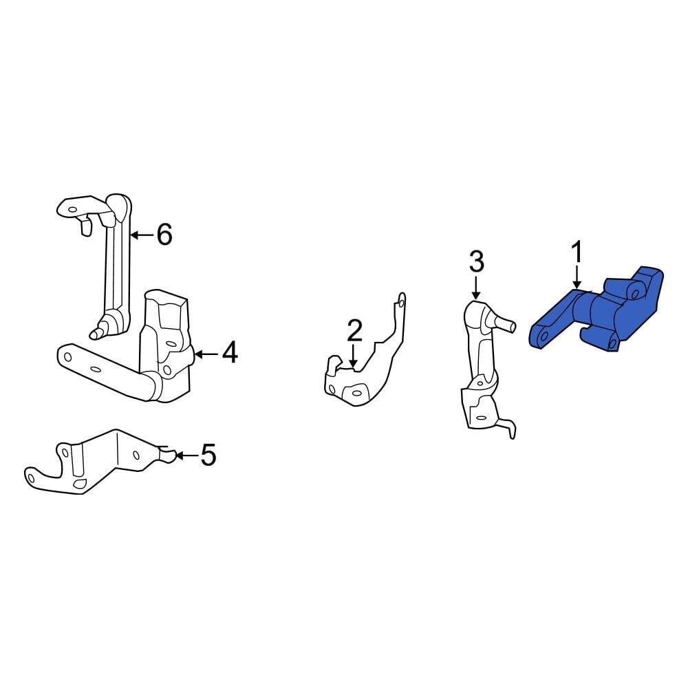 Mini OE 37146870200 - Front Headlight Level Sensor