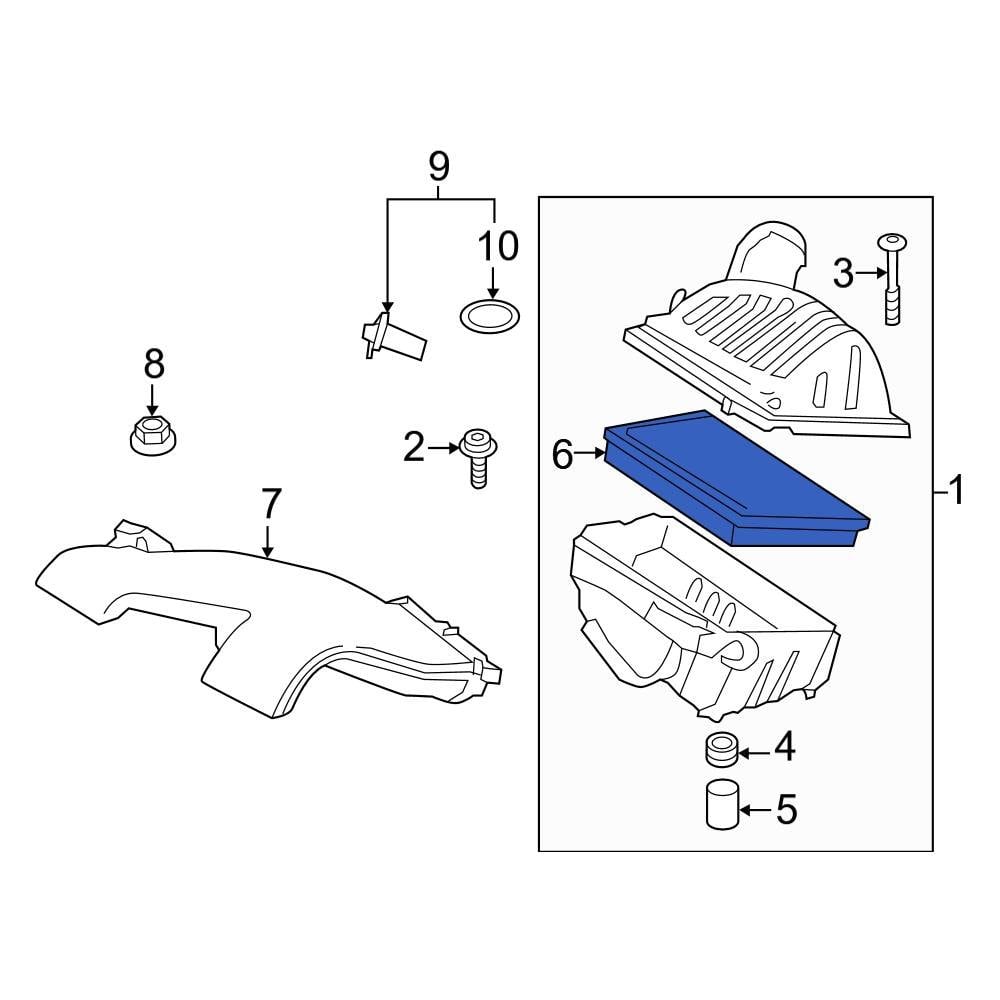 Mini OE 13718513944 - Engine Air Filter