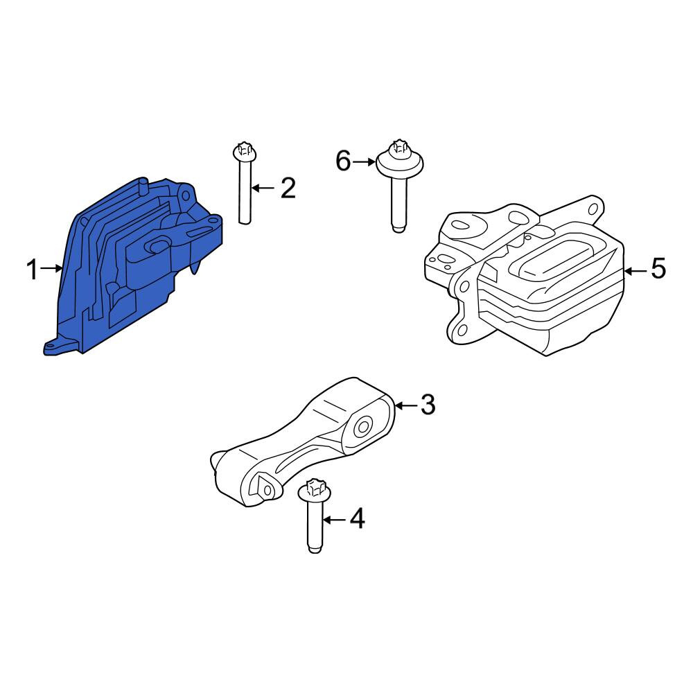Mini OE 22118835568 - Engine Mount