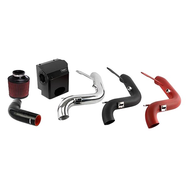 Mishimoto® MMAI-FIST-14WRD - Performance Aluminum Wrinkle Red Cold Air ...