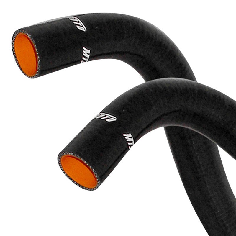 Mishimoto® MMHOSE-INT-90BK - Black Silicone Radiator Hose Kit