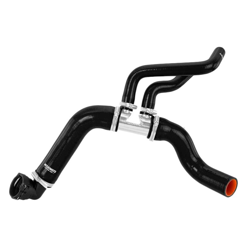 Mishimoto® MMHOSE-F50-18BK - Black Silicone Radiator Hose Kit