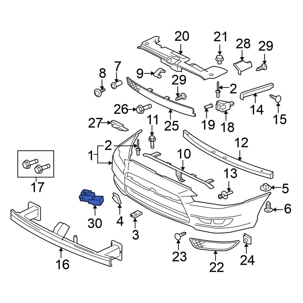 Mitsubishi OE MR320628 - Ambient Air Temperature Sensor