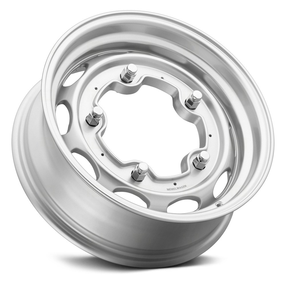 MOBELWAGEN® 520S INTERCEPTOR Wheels - Silver Rims - MW-520S-55520+20