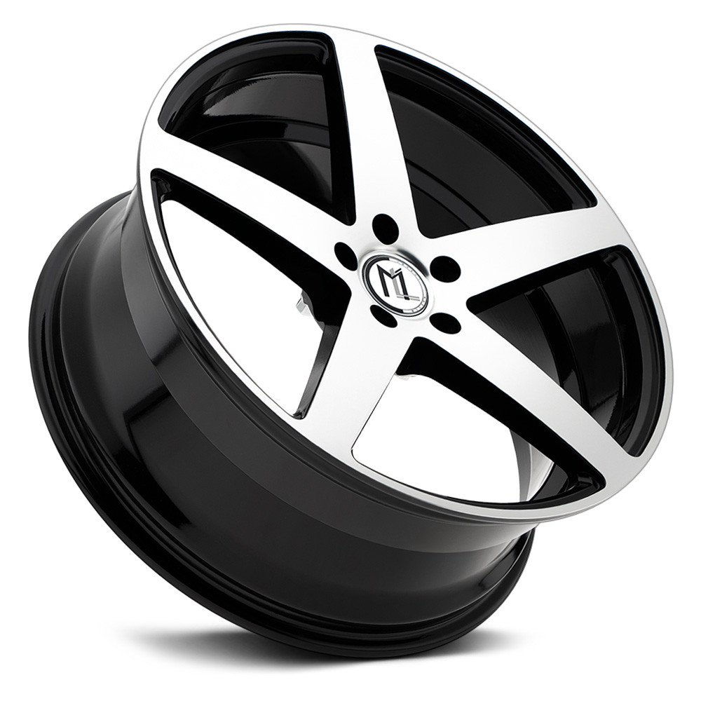MODERN LUXURY® ML2 Wheels - Gloss Black with Machined Face Rims