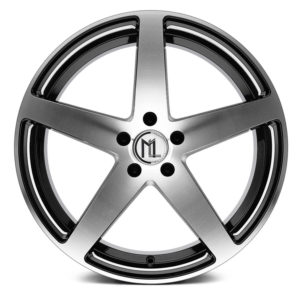 MODERN LUXURY® ML2 Wheels - Gloss Black with Machined Face Rims - ML2 ...