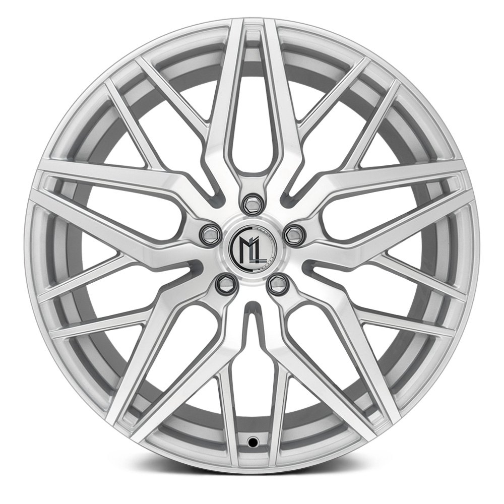MODERN LUXURY® ML3 Wheels - Silver with Machined Face Rims