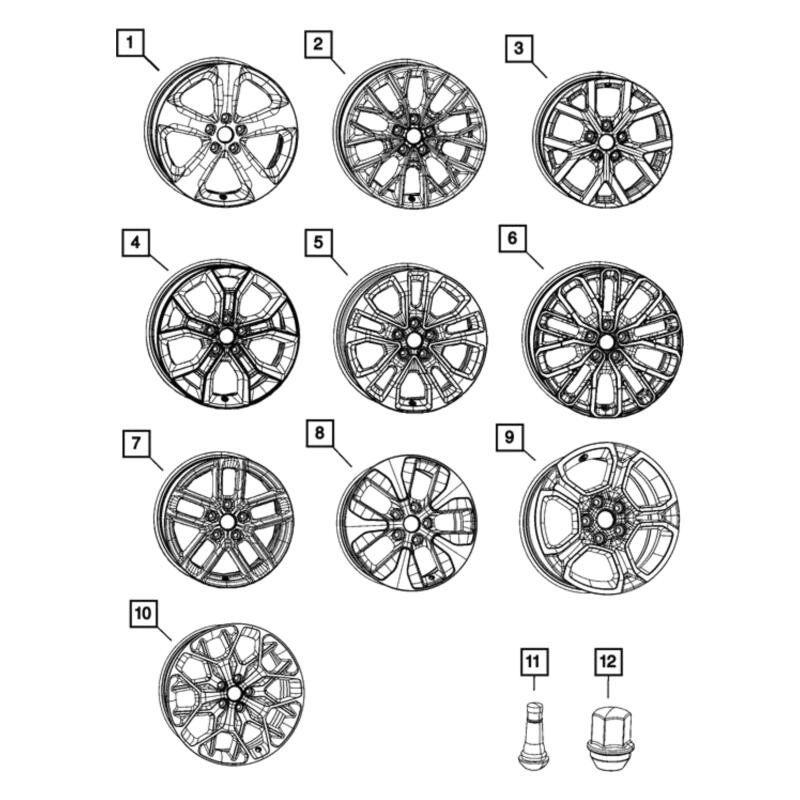 Jeep OE 4726885AA - Wheel
