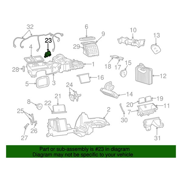 Mopar® 05012710AA - Windshield Wiper Motor