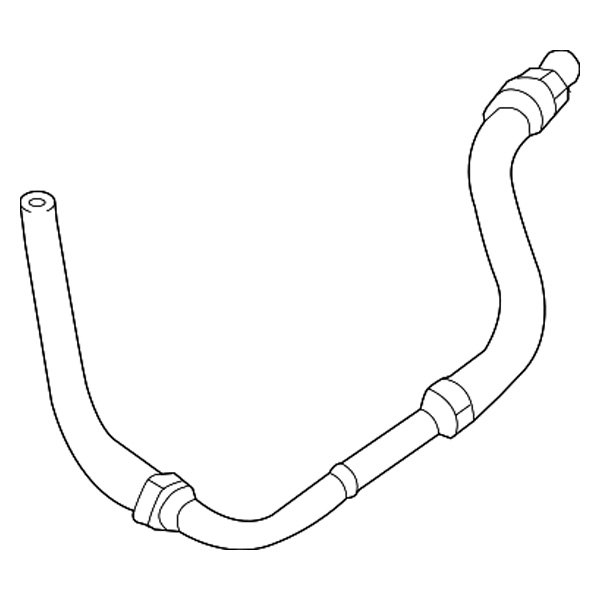 Mopar® 05154458AF - Front Power Steering Return Line Hose Assembly