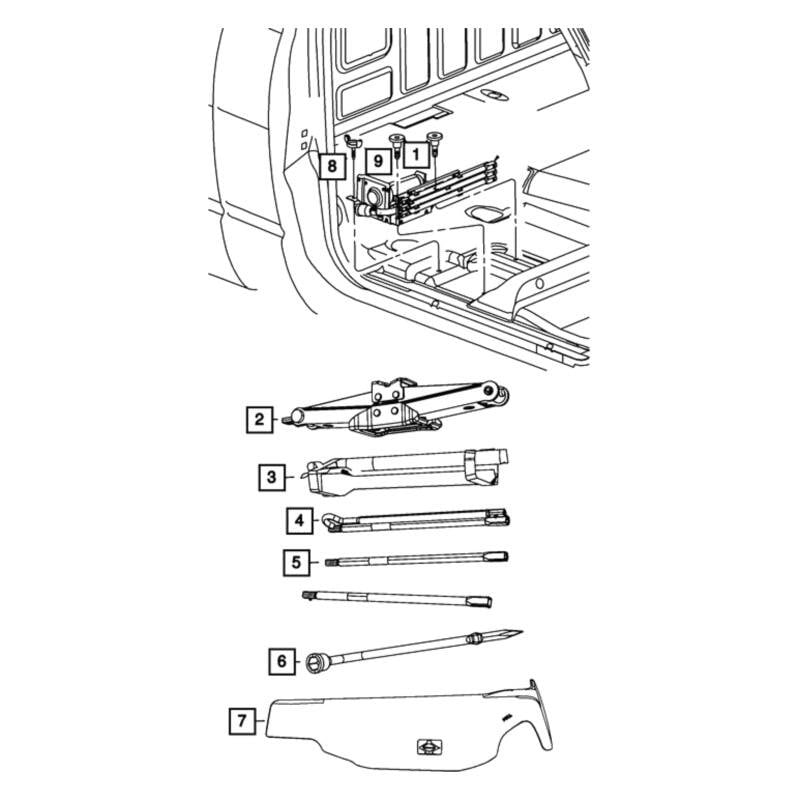 Mopar® 06104994AA - Nut
