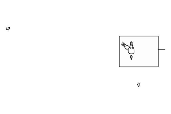 Mopar® 52005739 - Driver Side Outer Steering Tie Rod End