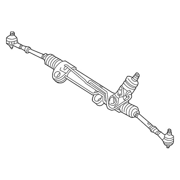 Mopar® 52106405AG - Front New Rack and Pinion Assembly