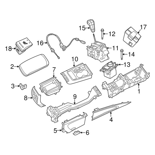 Mopar® 52124964AE - Parking Brake Cable