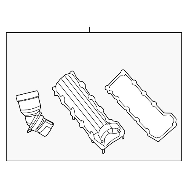 Mopar® 53022138AC - Passenger Side Valve Cover