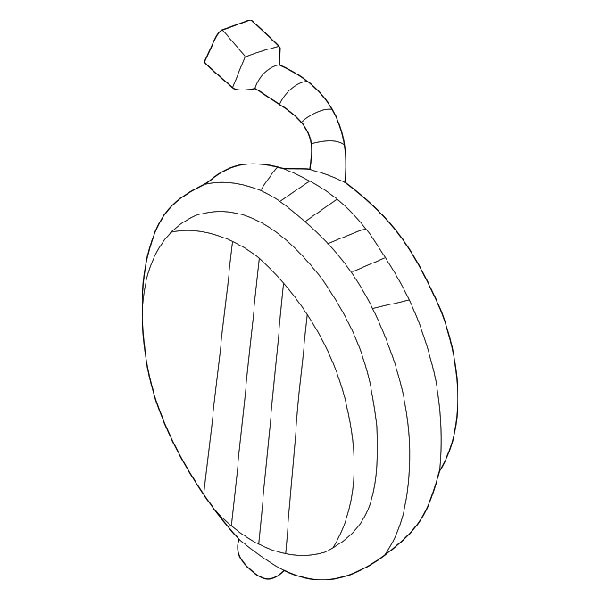 Mopar® 55077917AC - Replacement Fog Light