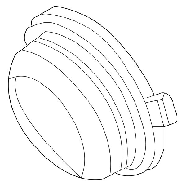 Mopar® 55078144AA - Passenger Side Replacement Side Marker Light