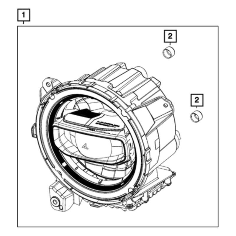 Mopar® 55112878AG - Headlamp