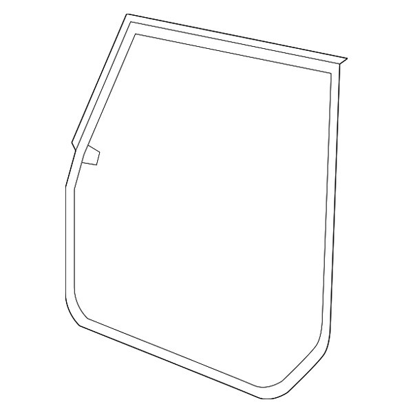 Mopar® 55395274AW - Front Passenger Side Door Seal