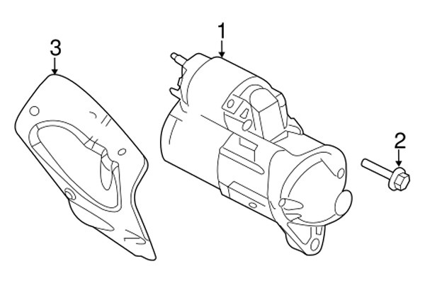 Mopar® 56029780AD - Starter