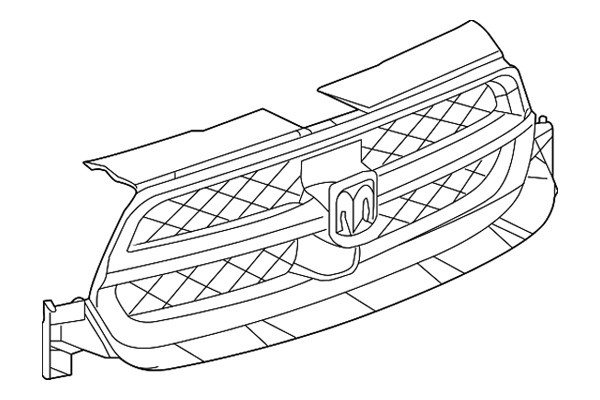 Mopar® 57010709AJ - Upper Grille