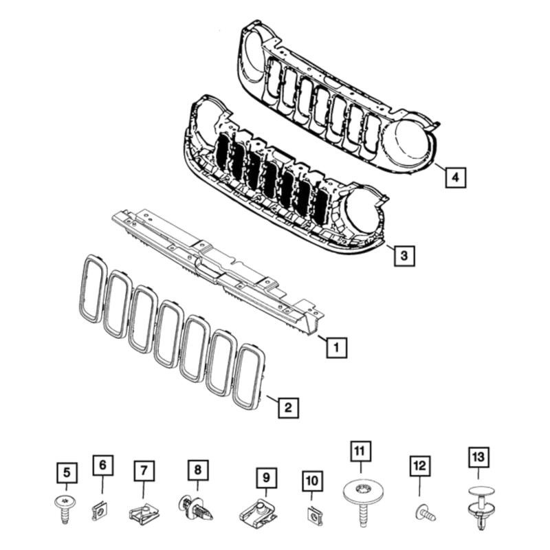 Mopar® 5NE60XXXAA - Nut