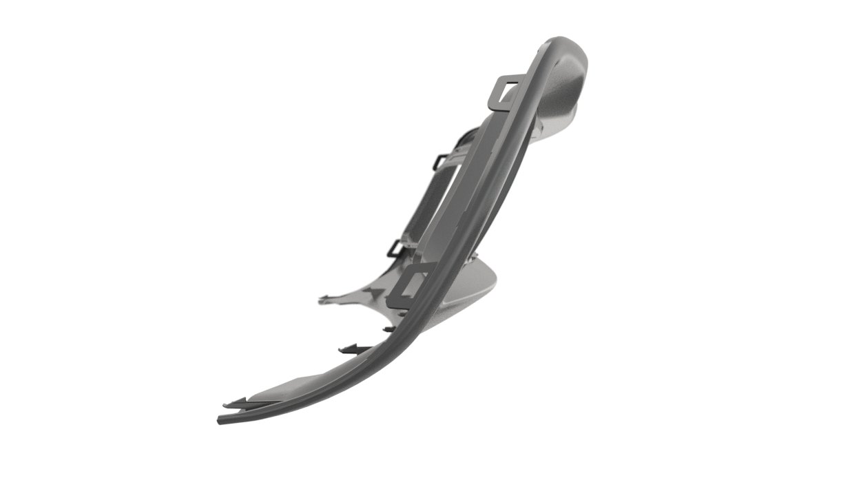 Mopar® 5RG10TZZAA - Lower Grille Molding