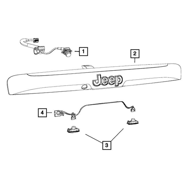 Mopar® 5SN19KBUAA - Light Bar