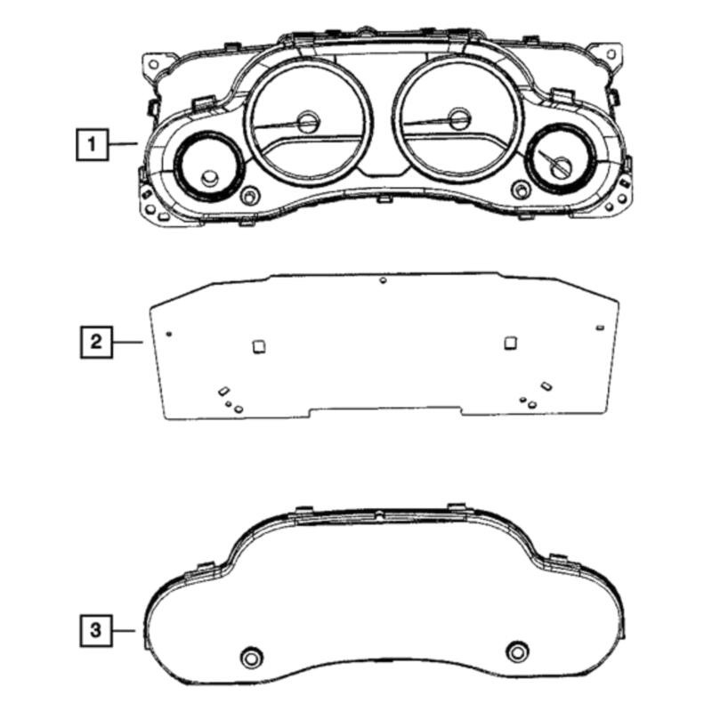 Mopar® - Instrument Cluster Mask