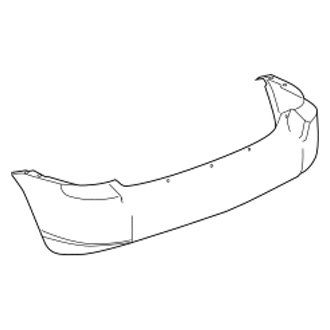 Mopar® 68021290AC - Rear Bumper Cover