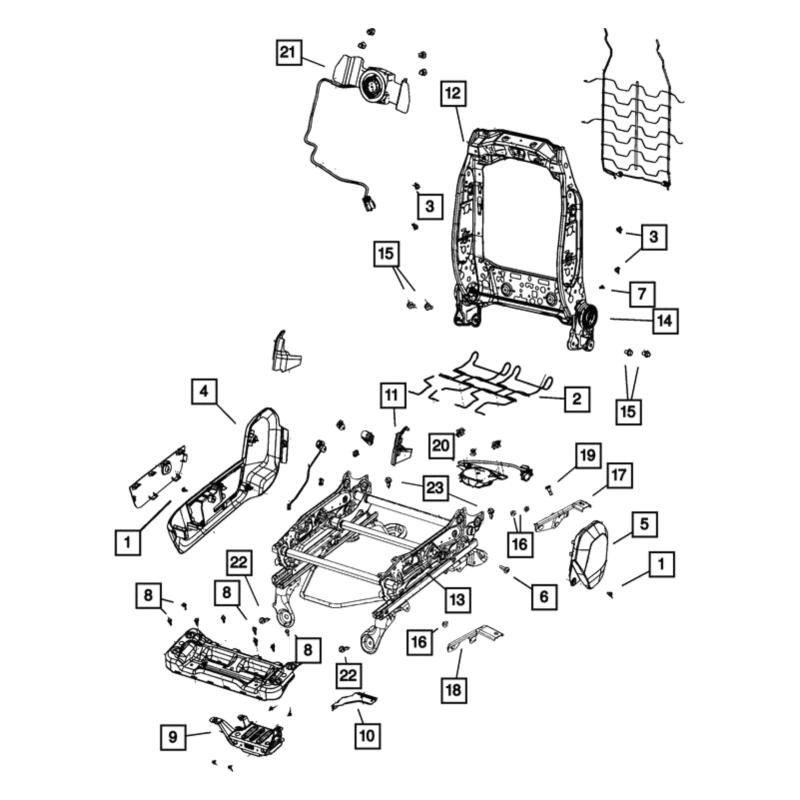 Mopar® - Trim Clip